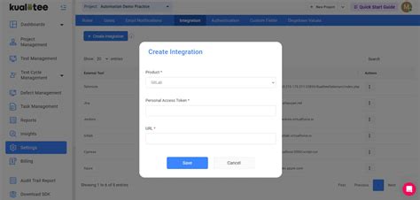 Integrates With Gitlab Kualitee