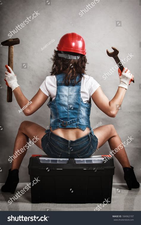 Sex Equality Feminism Back Sexy Girl Stock Photo Shutterstock