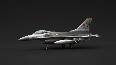 3d F 16 Fighting Falcon Model Turbosquid 2011564