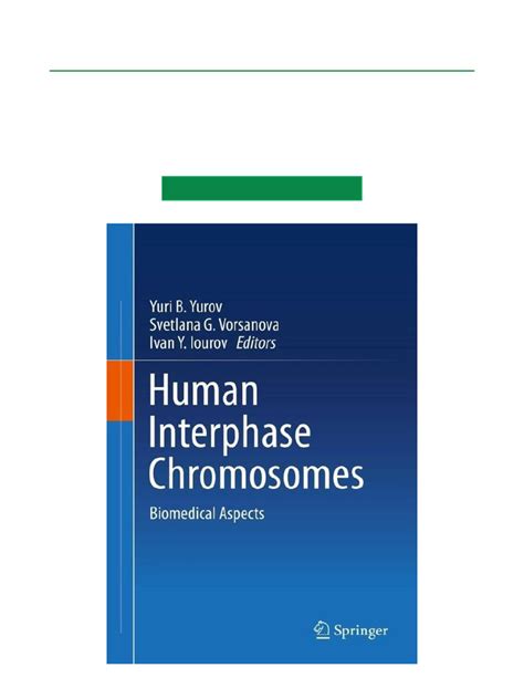 Human Interphase Chromosomes Biomedical Aspects Pdf Cytogenetics Chromosome