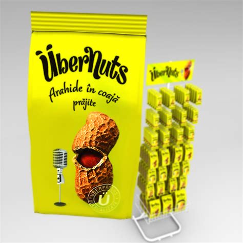 Торгова стійка Übernuts для снеків і горішків Виробник Goldisplay