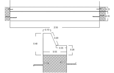Side Walk Of Garden With Pavement Section And Landscaping Details Dwg