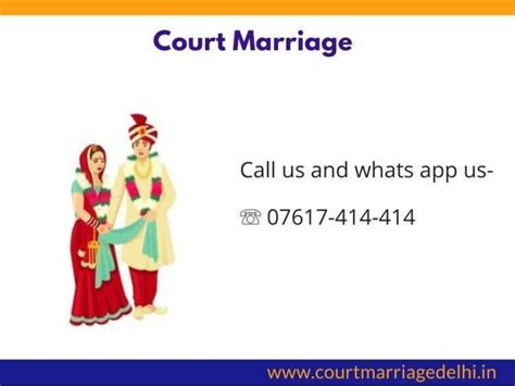 Court Marriage Procedure In India Lsc Lawyer