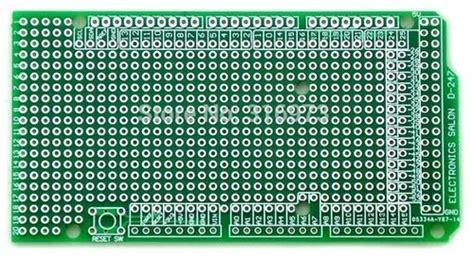 Placa Prototipo Arduino Mega2560 Fr4 Doble Faz Pcb Cuotas sin interés