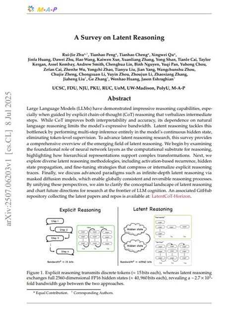 Data 🧠 Latent Reasoning The Next Evolution Of Ai Cognition Most Ai