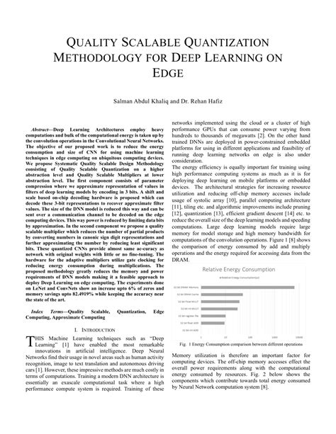 Pdf Quality Scalable Quantization Methodology For Deep Learning On Edge