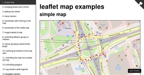 React Leaflet Examples Codesandbox