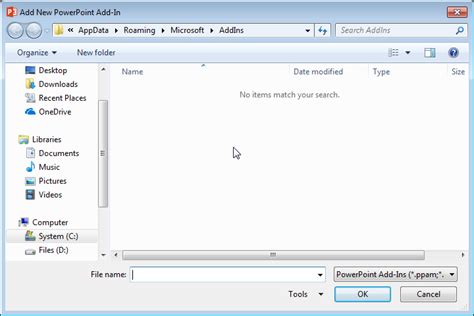 Manage And Load Add Ins In Powerpoint 2013 For Windows