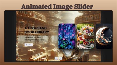 Animated Image Slider Using Html And Css Only Html Css Effects
