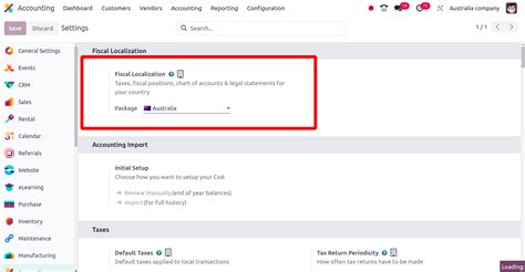 An Overview Of Accounting Localization For Australia In Odoo 17