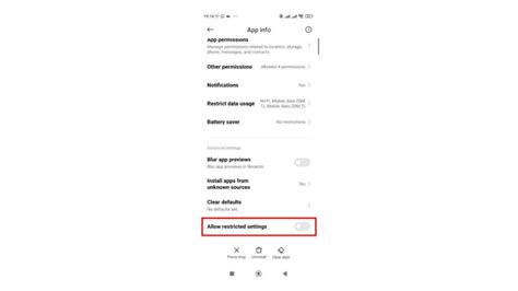 xiaomi restricted settings android kenya