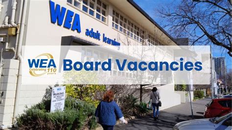 Nominations Are Called For The Board Of The Wea Of Sa The Wea Board Is Calling For Individuals