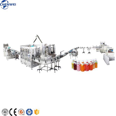 Soft Drink Manufacturing Equipment Complete Production Line