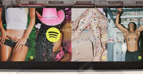 Spotifys New Ads Are Visually Striking Love Letters To Passionate Fans