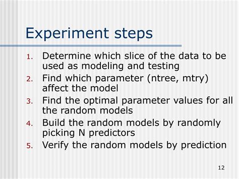 ppt reduce instrumentation predictors using random forests powerpoint