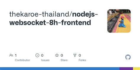 Nodejs Websocket 8h Frontendpackagejson At Master · Thekaroe Thailandnodejs Websocket 8h