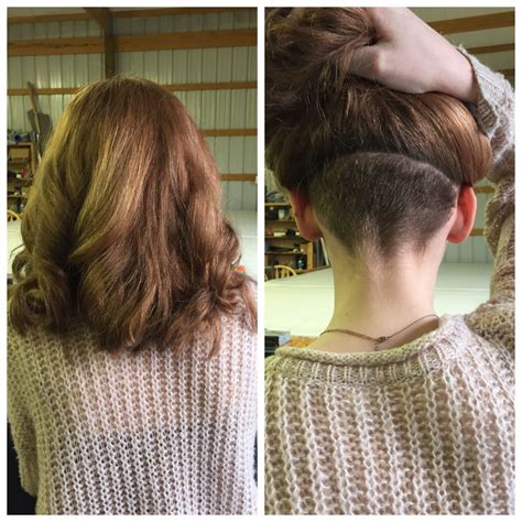 My Lob With Undercut Im Absolutely In Love Undercut Long Hair