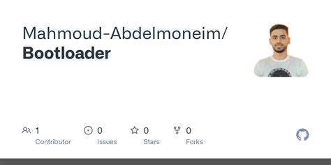 Github Mahmoud Abdelmoneimbootloader