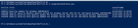 Powershell Query Windows Update Catalog Microsoft Qanda