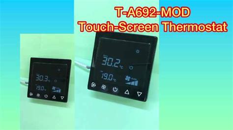 Hvac Thermostat Modbus Damper Thermostat Wifi Zigbee Nest Room Controller Thermost110v