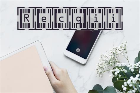 Recognition Font