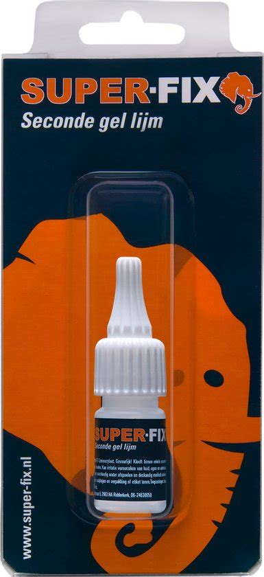 Super Fix Secondelijm Gel 10 Gram Bol