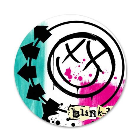 Badu Bg Пънк рок група Blink 182 икони игли значки украса брошки метални значки за дрехи