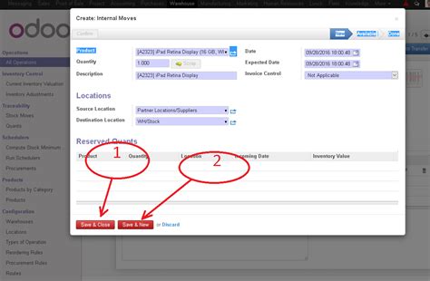 Python Odoo ERP How To Save Lines When I Press Save Close Button
