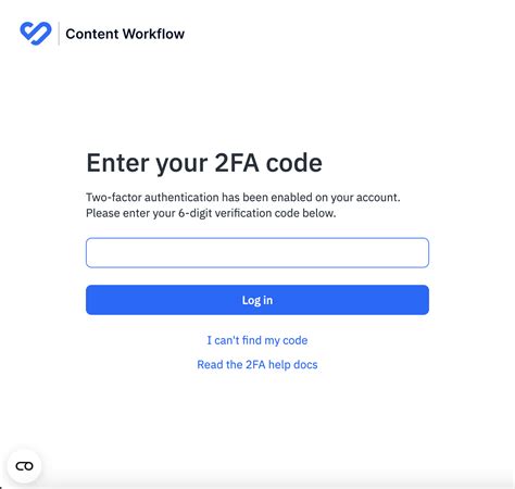 Enable Two Factor Authentication 2fa In Content Workflow Bynder Support
