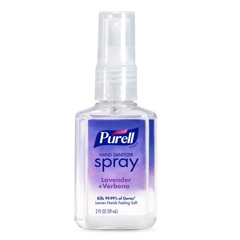 Purell® Advanced Hand Sanitizer Lavender Verbena 2 Oz Spray Bottle