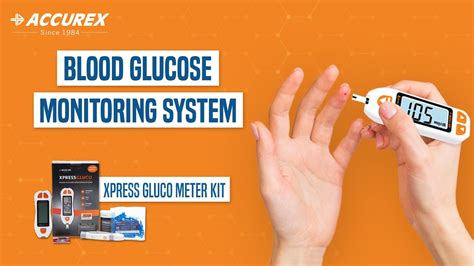Blood Glucose Monitoring System Xpress Gluco Kit Glucometer Kit
