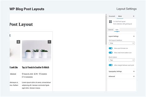 Wp Blog Post Layouts Wordpress Plugin