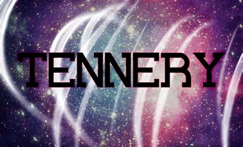 Tennery Display Font By Go Medias Arsenal