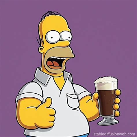 Homer Simpson Human Version Stable Diffusion Online