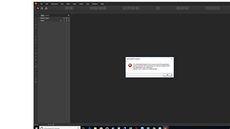Program Crashes Upon Opening A 205 Mb File Archive Publisher Beta