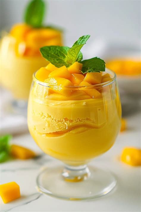 Easy Mango Mousse Insanely Good
