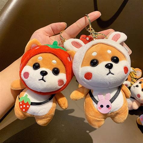 ของแท้ Xiaocai Chai พวงกุญแจ จี้ตุ๊กตาการ์ตูนชิบะอินุน่ารัก Shopee Thailand