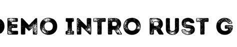 Demo Intro Rust G Base Regular Free Fonts Helvetica Neue Font Free