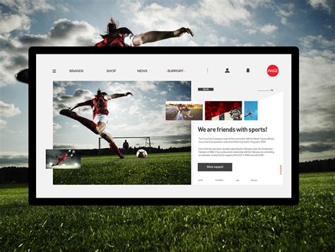 Coca Cola Uiux Design On Behance