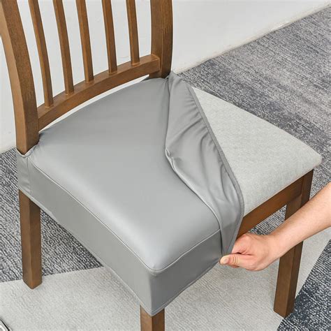 Alishomtll Waterproof Seat Covers For Dining Room Chairs