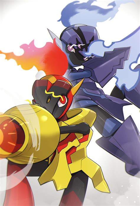 Ceruledge And Armarouge Pokemon Drawn By Gonzarez Danbooru