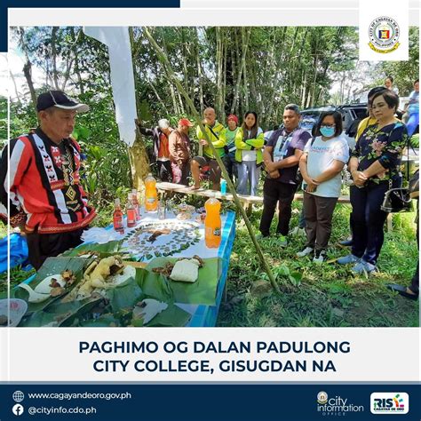 Cagayan De Oro Paghimo Og Dalan Padulong City College Gisugdan Na