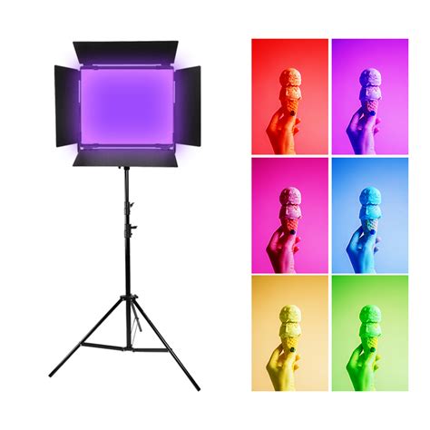큐브모아 호리존 스튜디오 조명 Rgb Led 라이트 Cu 1200c 1등세트
