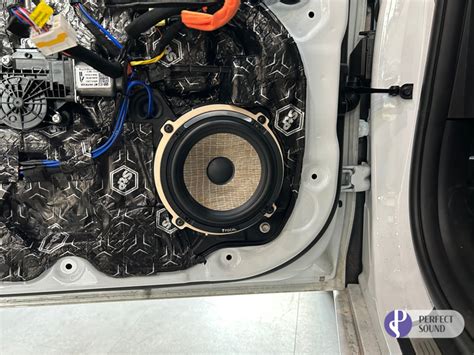 제네시스g70 무스웨이d8과 어울리는 포칼스피커와 우퍼시공하기~ 작업 사진들