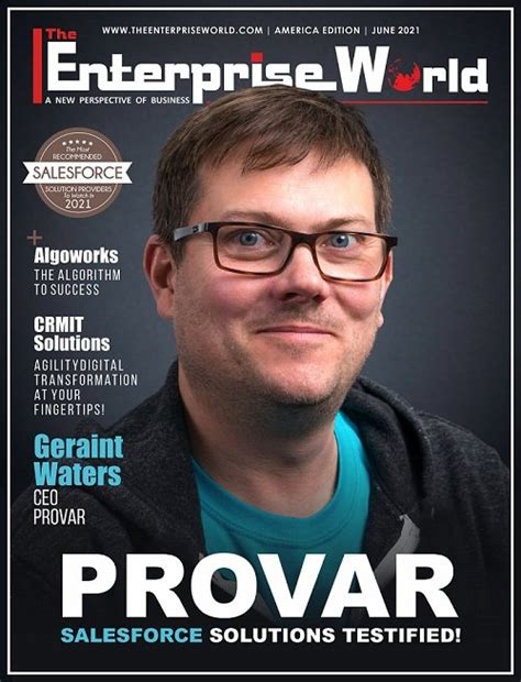 Provar Salesforce Solutions Testified The Enterprise World