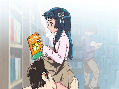 Nighthawk Circle Animated Animated Gif Source Request 1girl 2babes Blue Hair Book