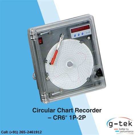 Our Circular Chart Recorder Cr6″ 1p 2p Are Microcontroller Based Crystal Controlled Chart
