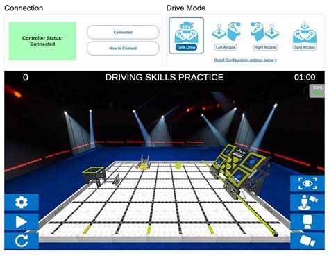 Practice With A Virtual Driver Skills Match VEX V General Discussion VEX Forum
