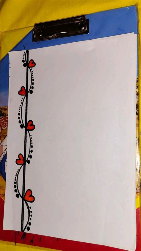 Easy Border Design For Art Projects