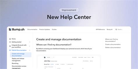 Product Updates Bump Sh Docs Guides